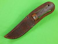RARE US 1970's Custom Made Handmade by MICHAEL LEACH Hunting Fighting ...