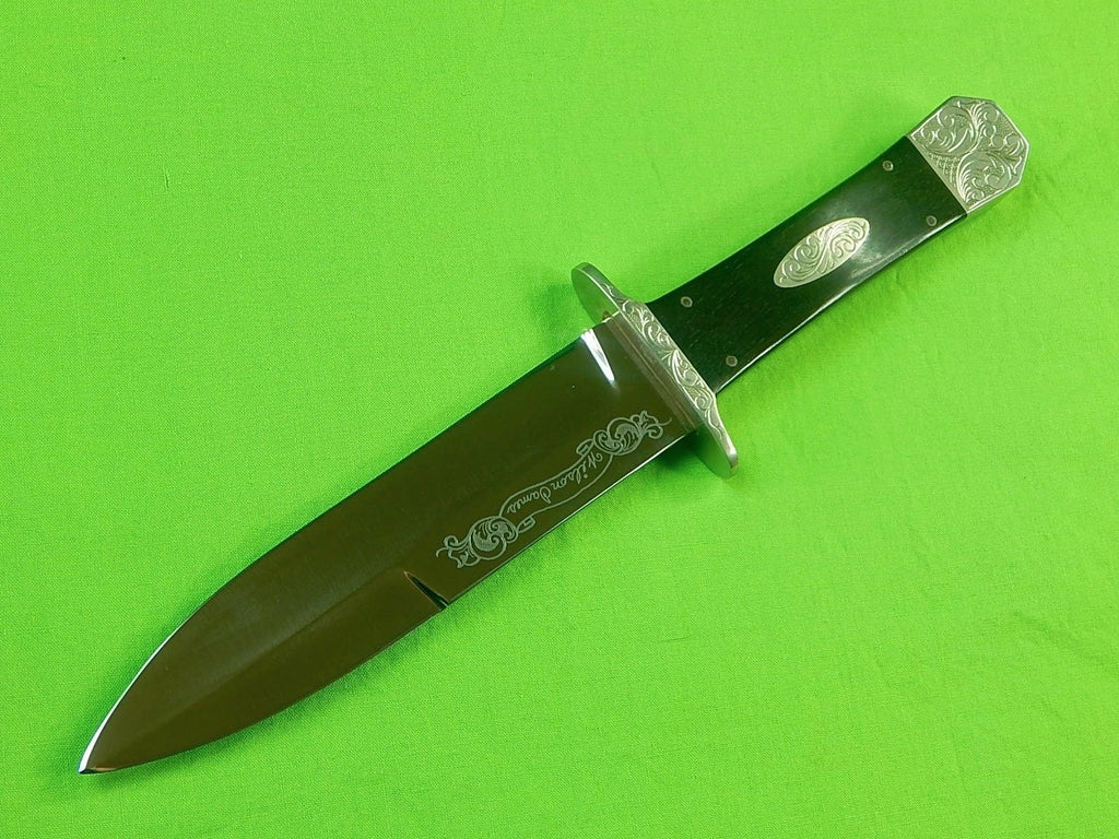 Custom Handmade by McBurnette , Harvey Otis Fighting Hunting Knife Dag ...
