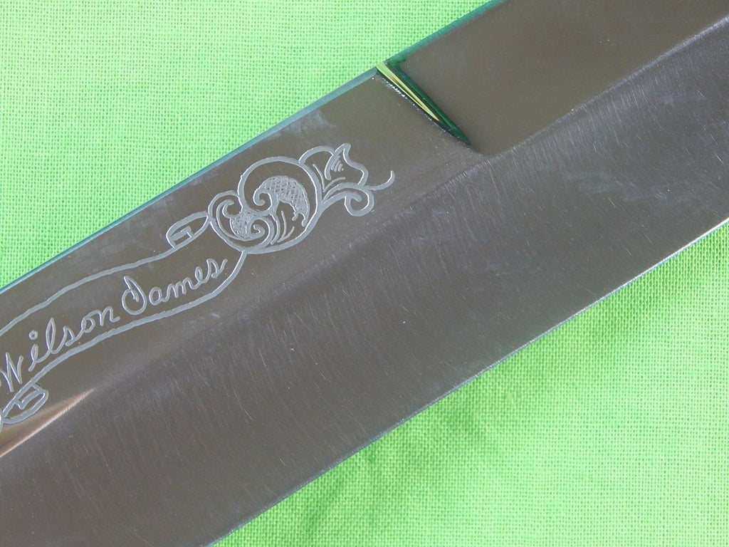 Custom Handmade by McBurnette , Harvey Otis Fighting Hunting Knife Dag ...