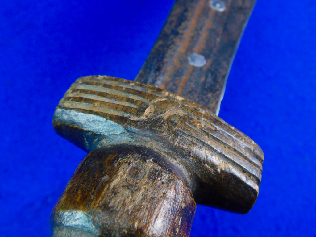 Old Antique Vintage Africa African Short Sword w/ Scabbard – ANTIQUE ...