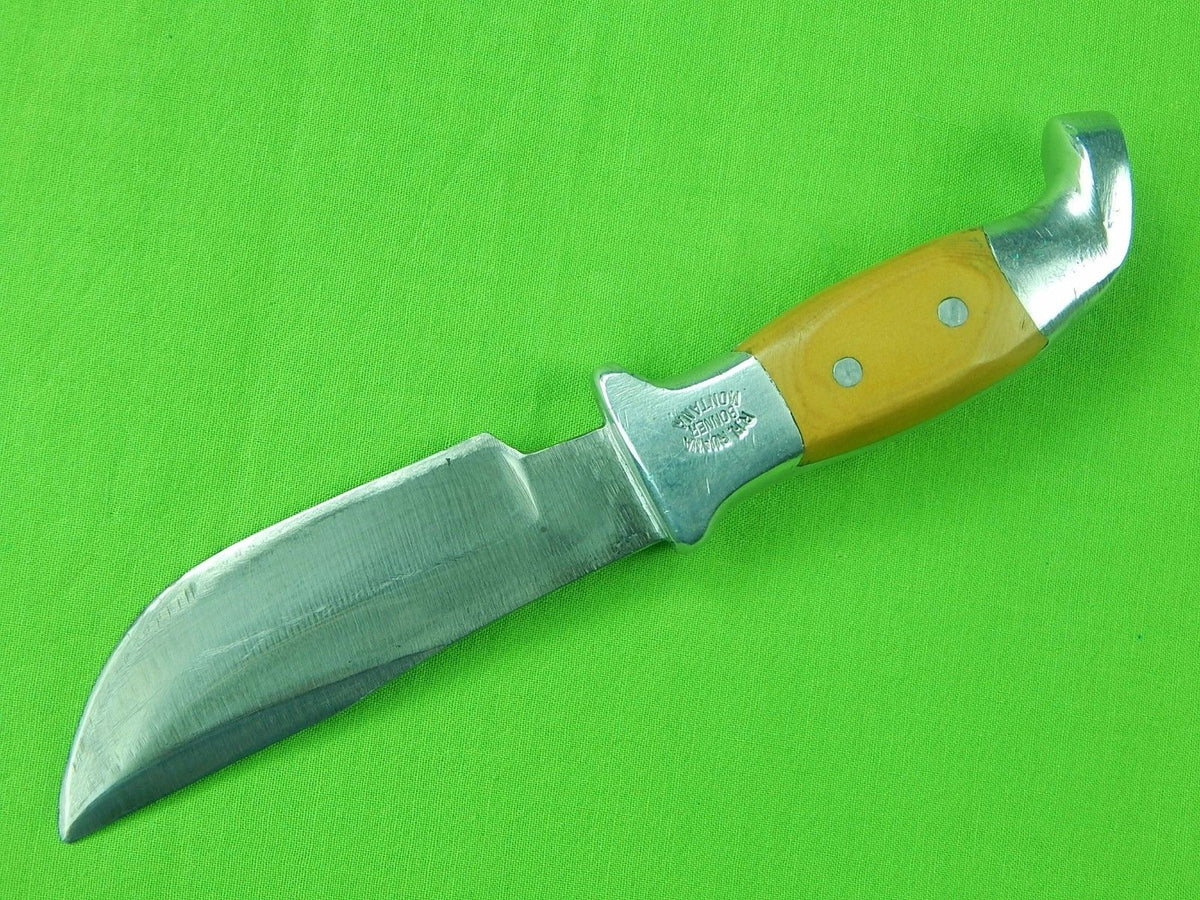 1983-84 Custom Hand Made R.H. RUANA Model 13B Signed Blade Hunting Kni ...