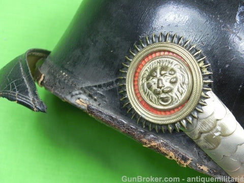 Rare German Germany WWI WW1 Spike Helmet – ANTIQUE & MILITARY FROM ...