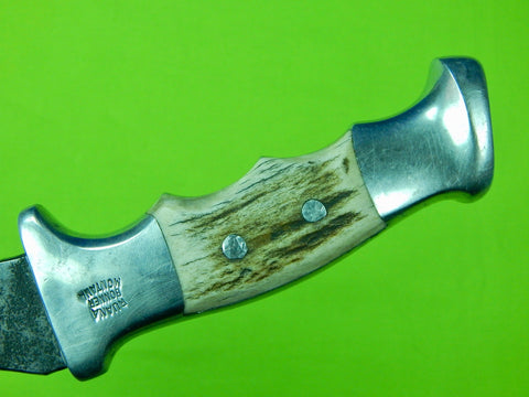 US Custom Handmade RUANA Bonner Montana Hunting Belt Axe Hatchet & She ...