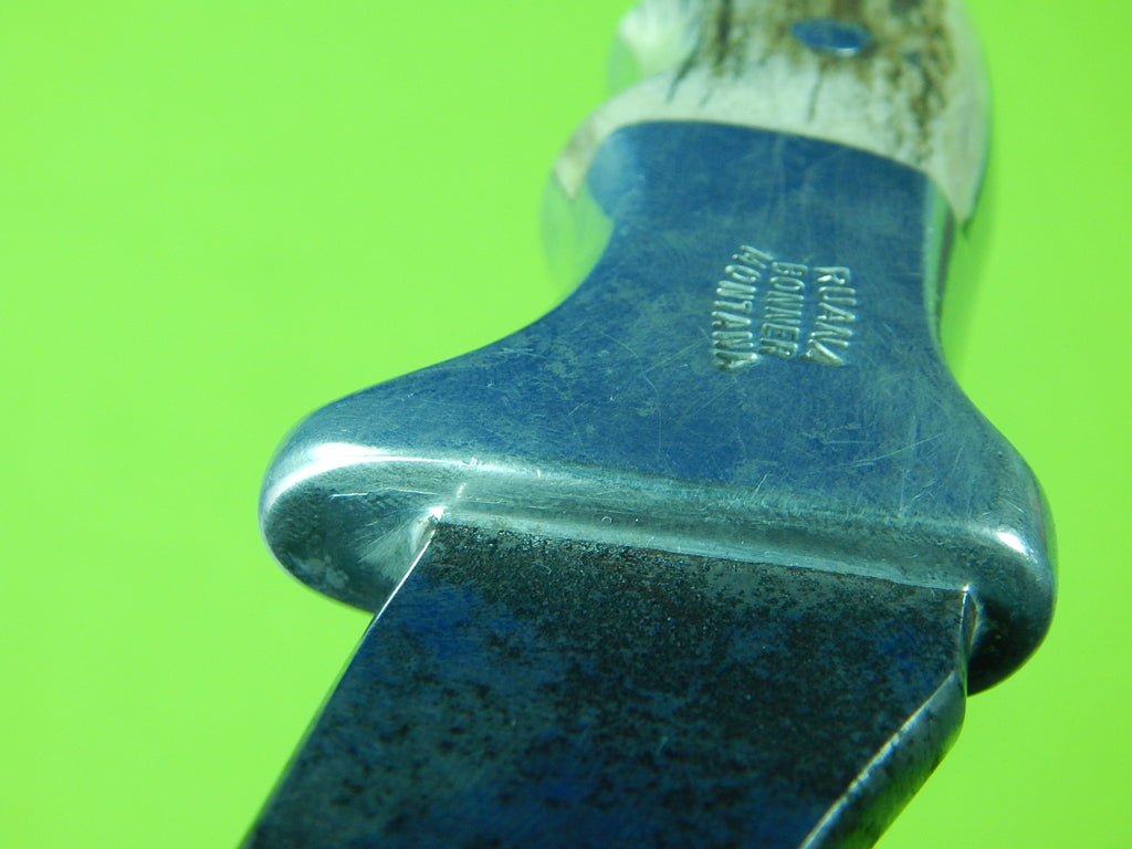US Custom Handmade RUANA Bonner Montana Hunting Belt Axe Hatchet & She ...