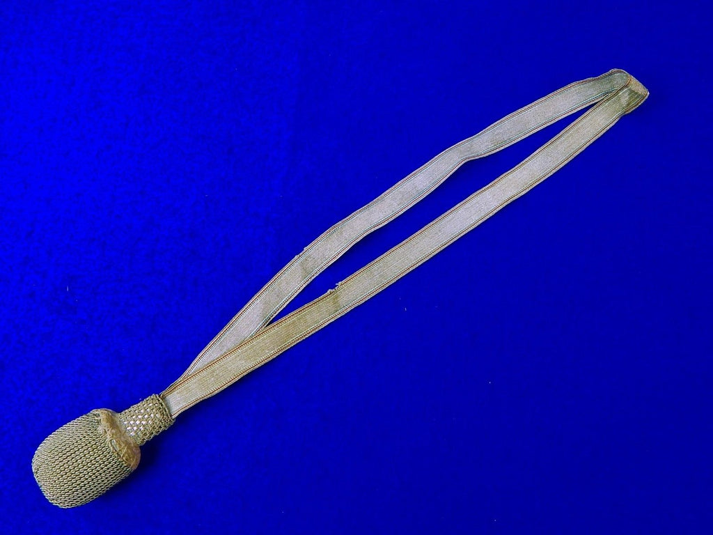 Serbian Serbia Yugoslavian Yugoslavia WW2 Dagger Sword Portepee Knot ...