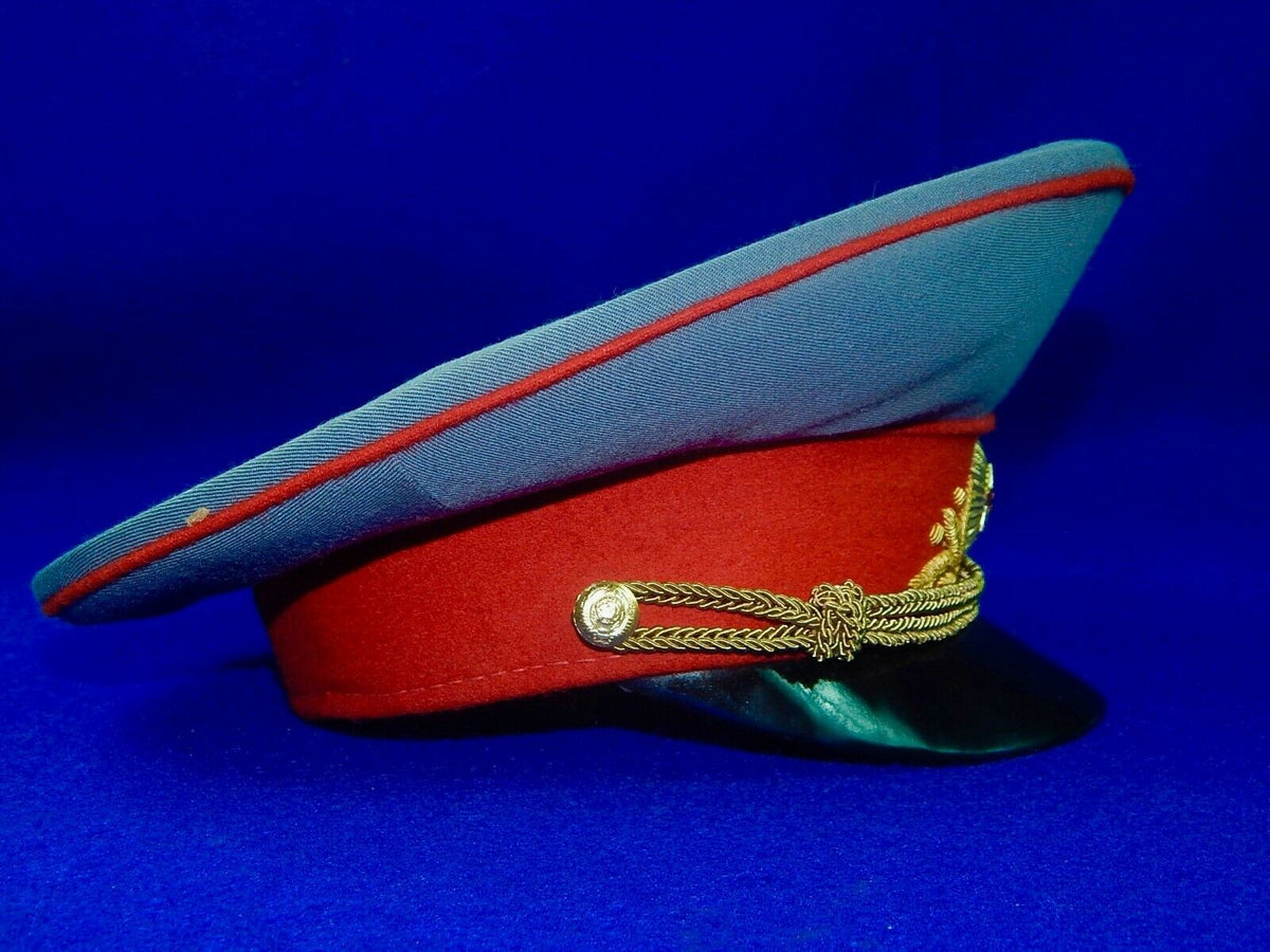 Vintage Soviet Russian Russia USSR General Visor Hat Cap – ANTIQUE ...