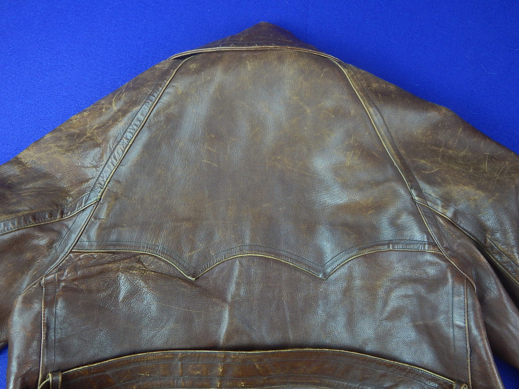 Soviet Russian Russia USSR WW2 Pilot Colonel Aviation Leather Coat Uni ...