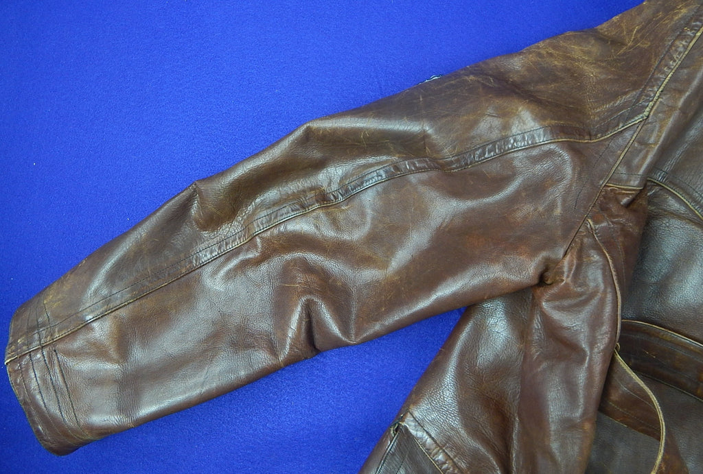 Soviet Russian Russia USSR WW2 Pilot Colonel Aviation Leather Coat Uni ...