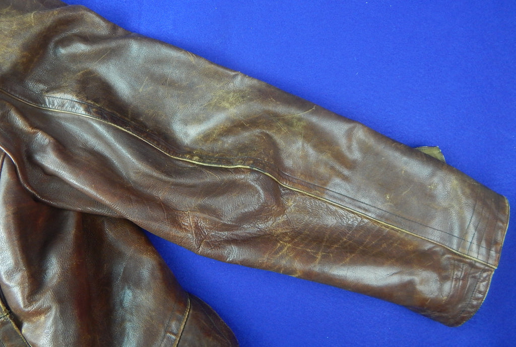 Soviet Russian Russia USSR WW2 Pilot Colonel Aviation Leather Coat Uni ...