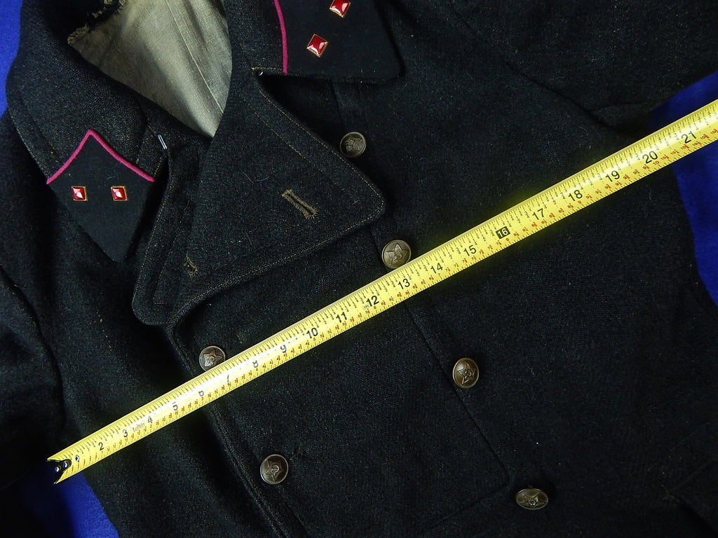 Soviet Russian Russia USSR WW2 Lieutenant Winter Overcoat Coat Uniform ...