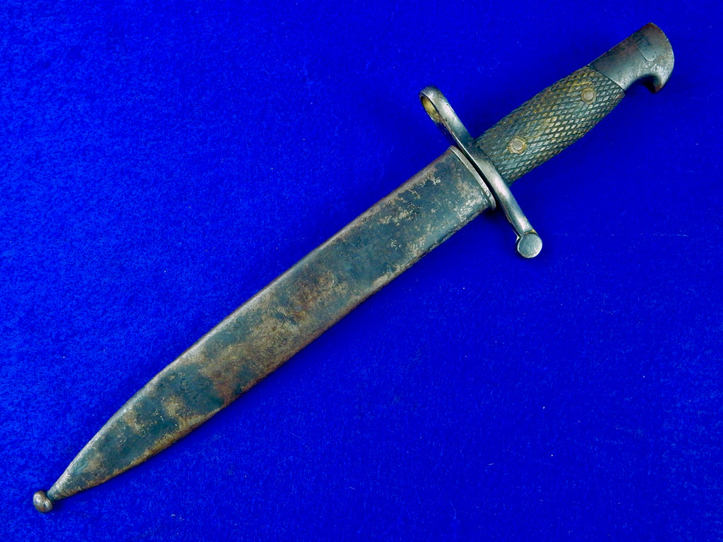 Spanish Spain WW1 WW2 Bayonet Fighting Knife with Scabbard – ANTIQUE ...
