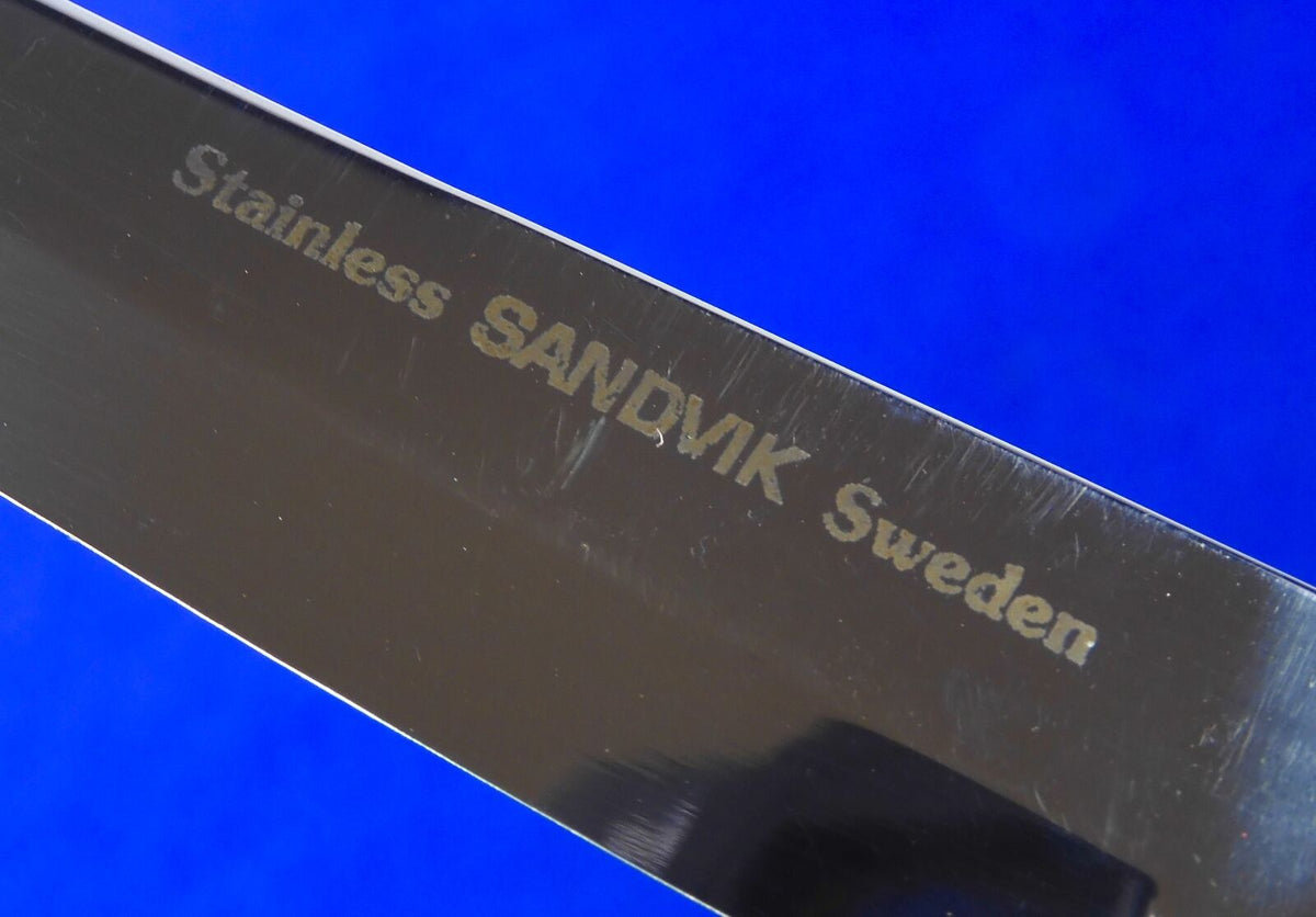 Swedish Sweden Sandvik Ducks Unlimited Hunting Knife w/ Sheath ...