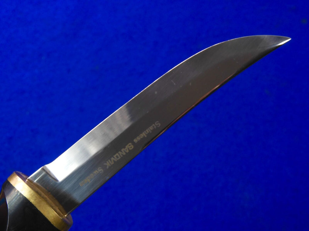 Swedish Sweden Sandvik Ducks Unlimited Hunting Knife w/ Sheath ...