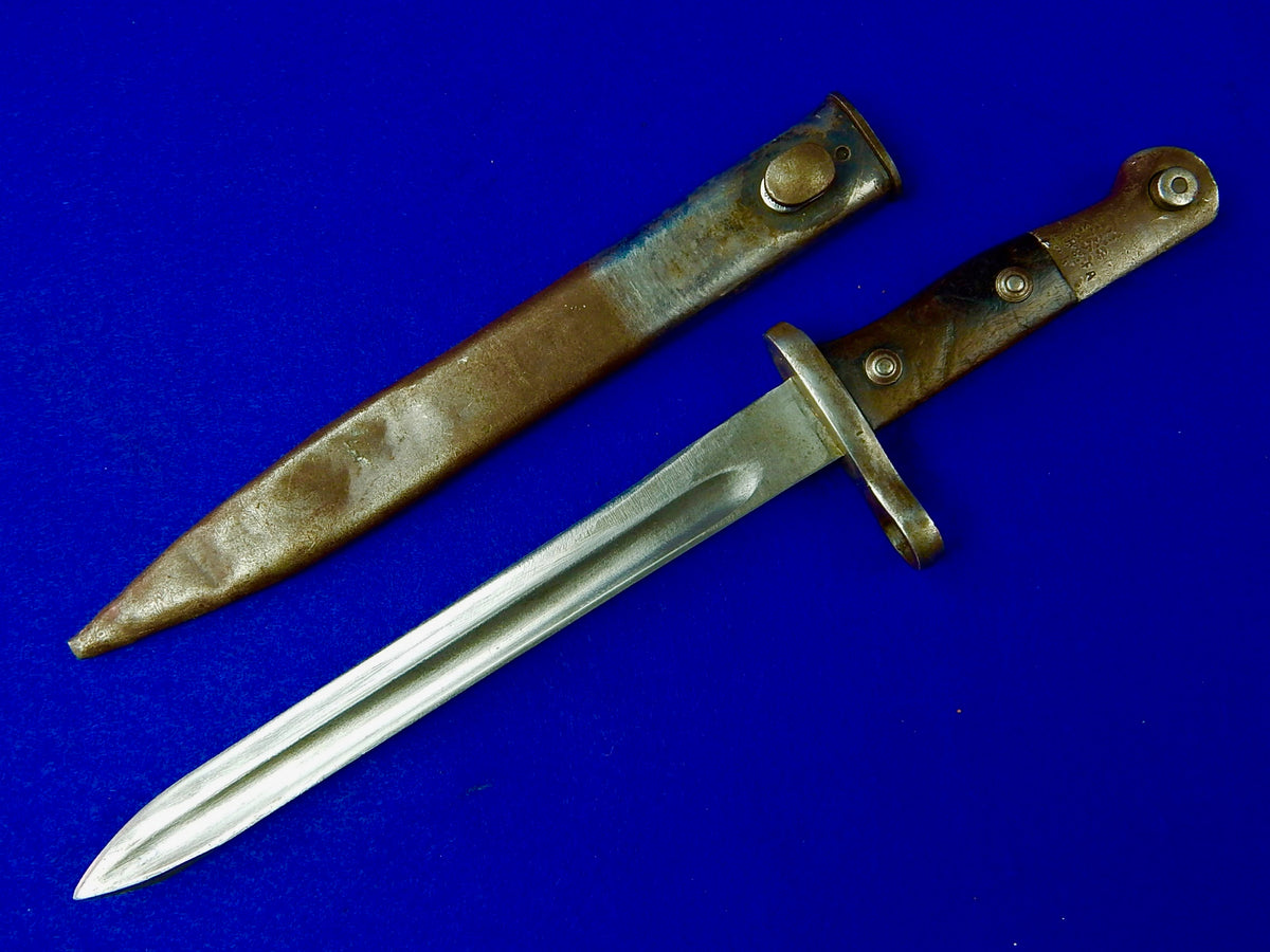 Turkish Turkey WW1 Mauser Bayonet Dagger Knife with Scabbard ...