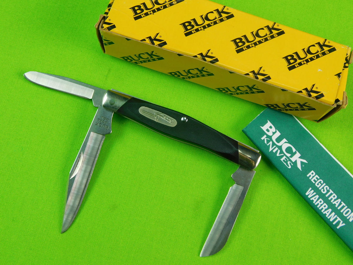 US 2004 Buck 303 Cadet B303-PP-WM 3 Blade Folding Pocket Knife ...