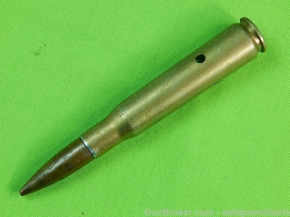US 50 bmg Training Deactivated Cartridge Shell – ANTIQUE & MILITARY ...