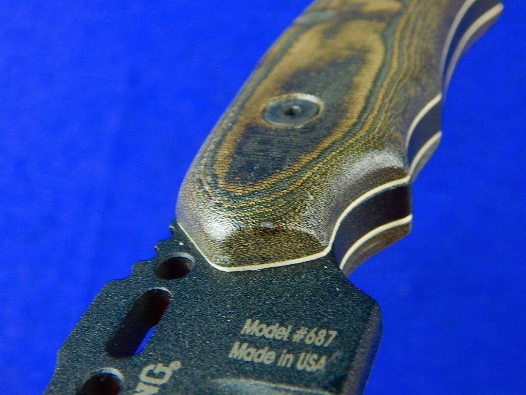 US BROWNING Model 687 Tactical FIELD DUTY XCREME FDX Fighting Knife Sh ...