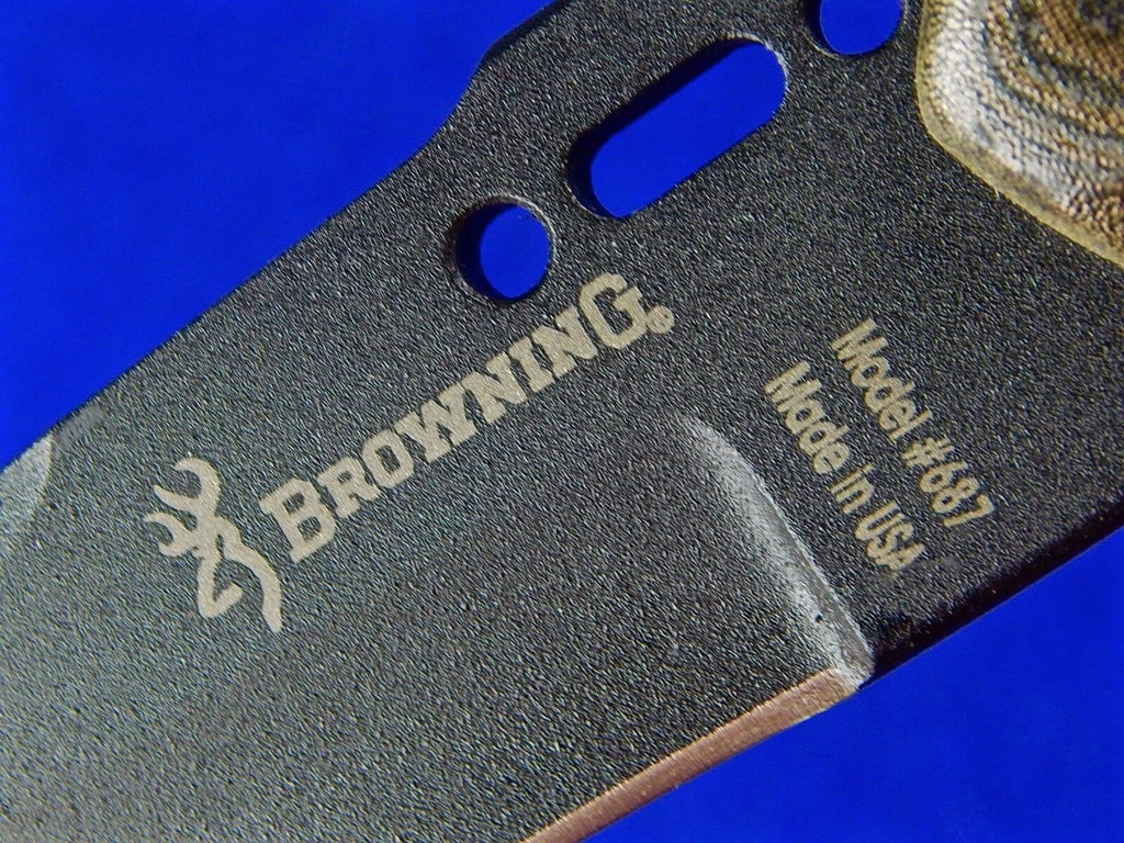 US BROWNING Model 687 Tactical FIELD DUTY XCREME FDX Fighting Knife Sh ...
