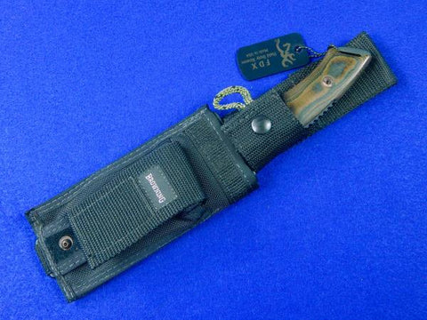 US BROWNING Model 687 Tactical FIELD DUTY XTREME FDX Fighting Knife Sh ...