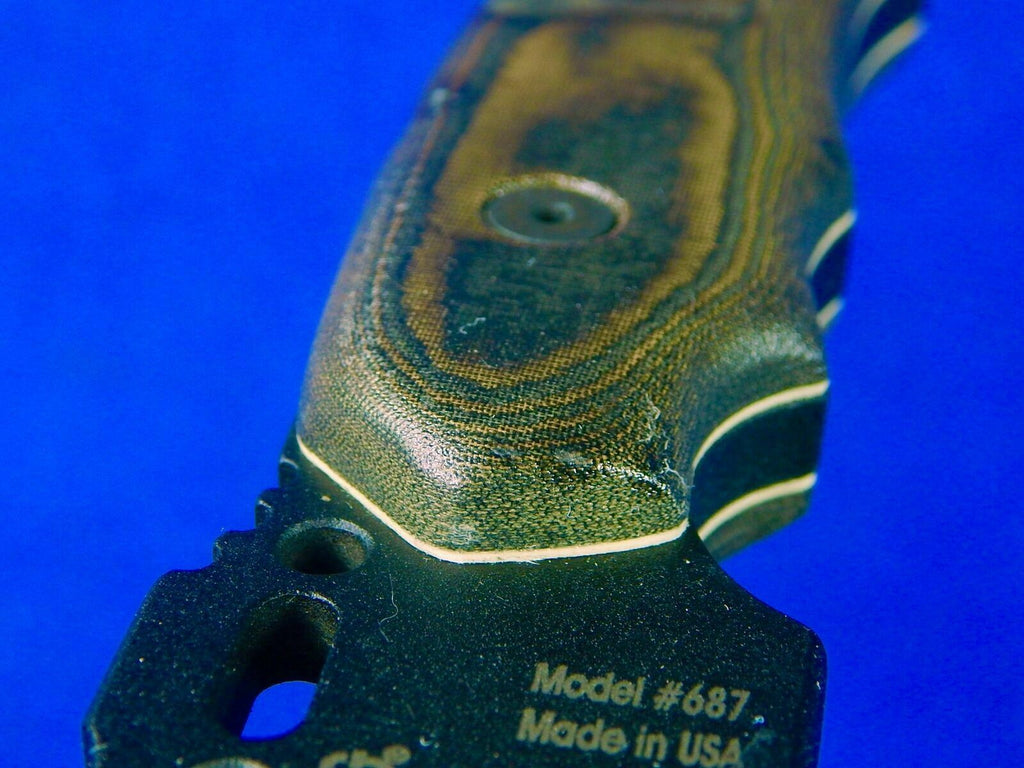 US BROWNING Model 687 Tactical FIELD DUTY XTREME FDX Fighting Knife Sh ...