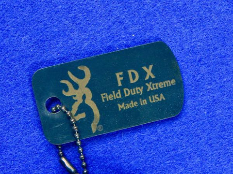 US BROWNING Model 687 Tactical FIELD DUTY XTREME FDX Fighting Knife Sh ...