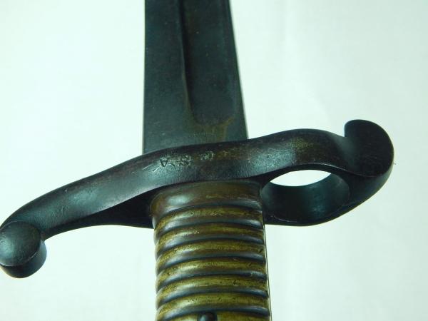 Antique US Civil War German Made Import Bayonet Short Sword w/ Scabbar ...