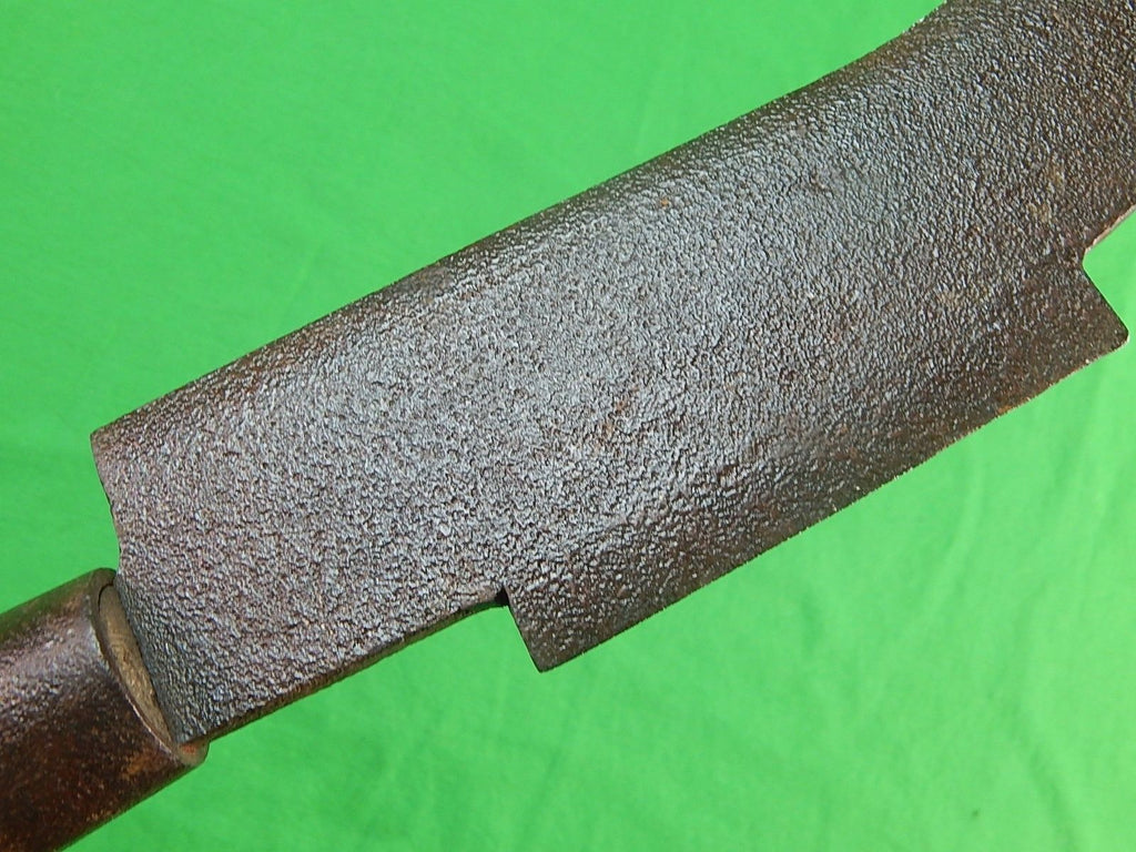 HUGE Antique US Civil War Period Hooked Cleaver bill hook hatchet Butc ...