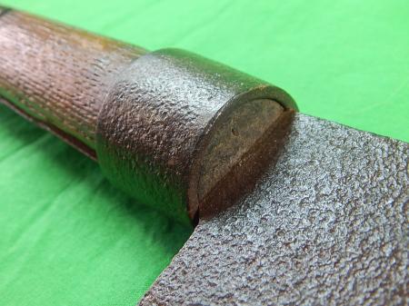 HUGE Antique US Civil War Period Hooked Cleaver bill hook hatchet Butc ...