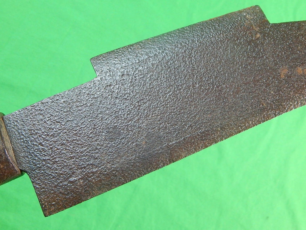 HUGE Antique US Civil War Period Hooked Cleaver bill hook hatchet Butc ...