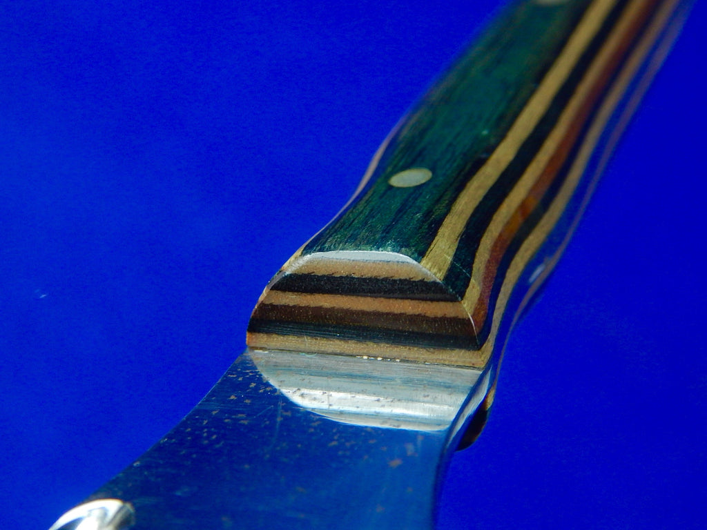 US Custom Hand Made AL SWEENEY Fancy Stiletto Boot Fighting Knife ...