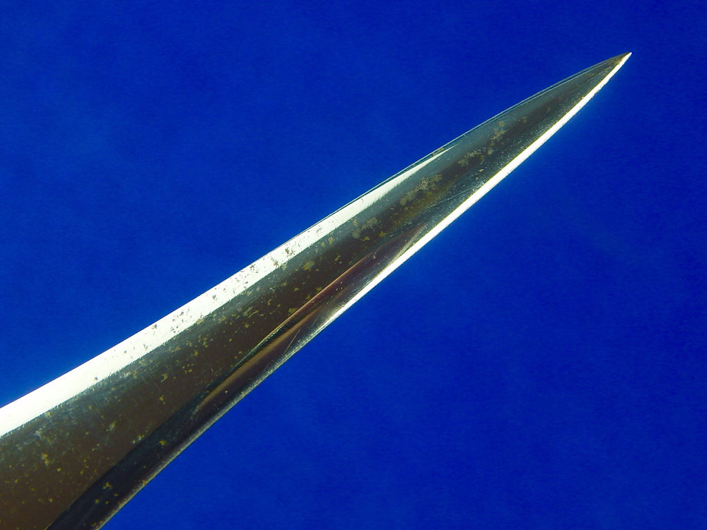 US Custom Hand Made AL SWEENEY Fancy Stiletto Boot Fighting Knife ...