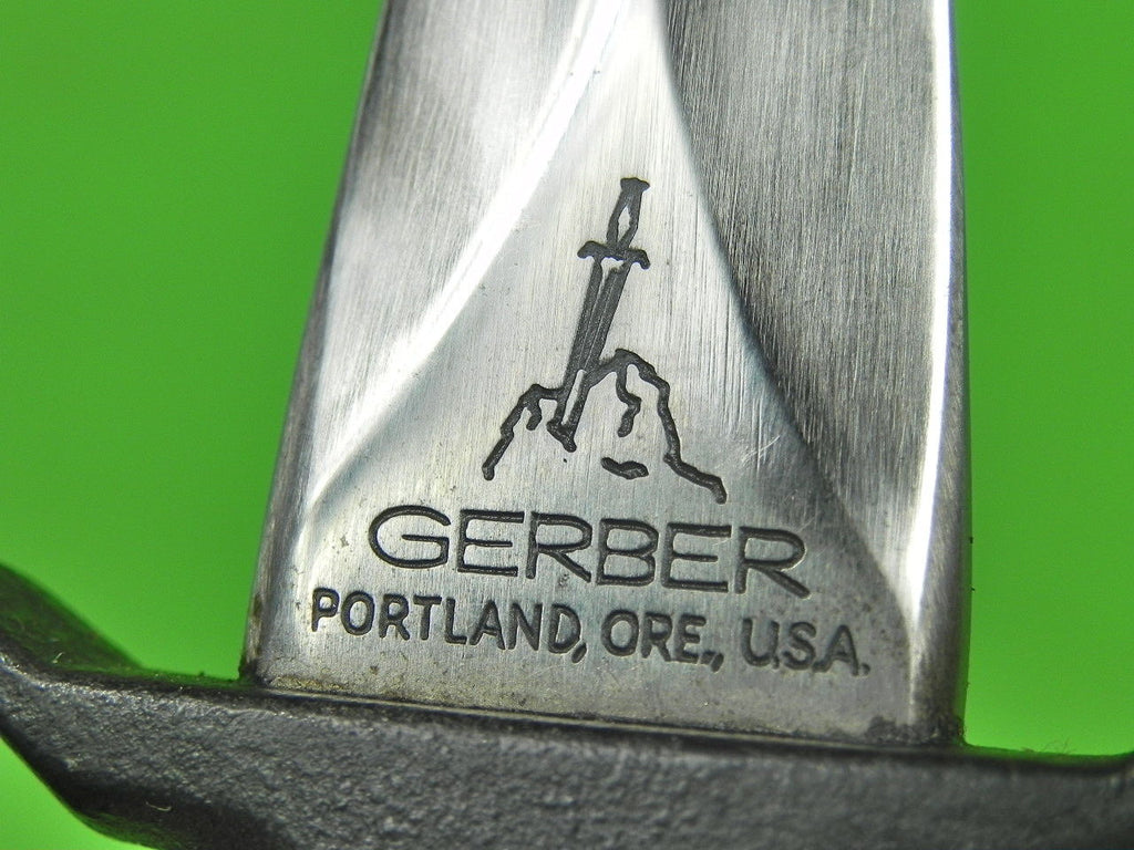 US 1967 GERBER MK2 Commando Fighting Knife # 3972 & Sheath – ANTIQUE ...