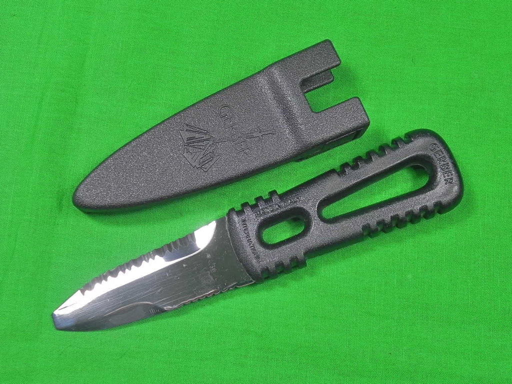 US Italy Italian Made GERBER Boot Fighting Diving Knife – ANTIQUE ...