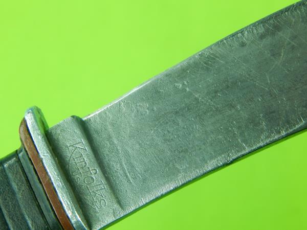 Vintage Old US Kinfolks Fighting Hunting Knife – ANTIQUE & MILITARY ...