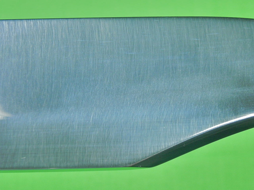 US Custom Hand Made MIKE LEACH Large Bowie Knife 1976 Scrimshaw JOE RU ...