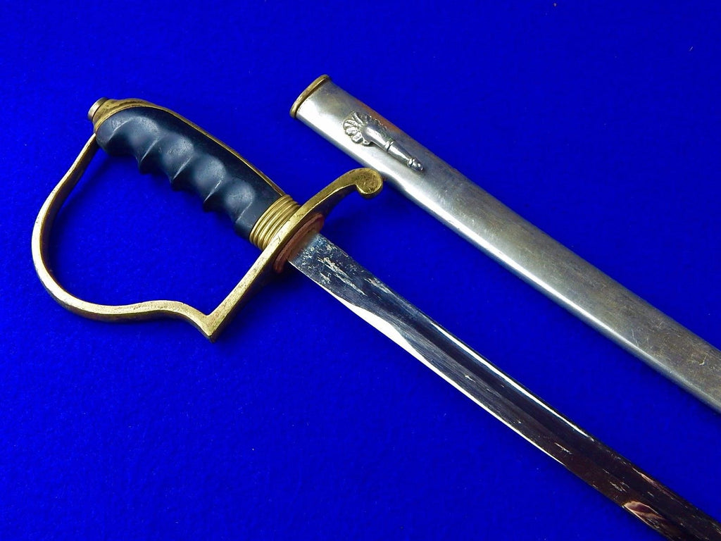 US Model 1902 Unusual Officer's or Artillery Sword with Scabbard ...