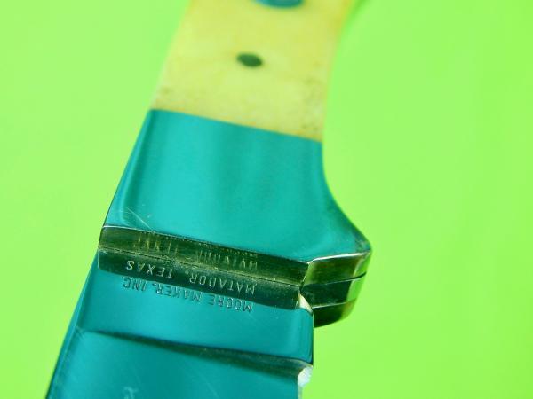 US Moore Maker Inc. Matador Texas Model 5101 Fixed Blade Hunting Hunte ...