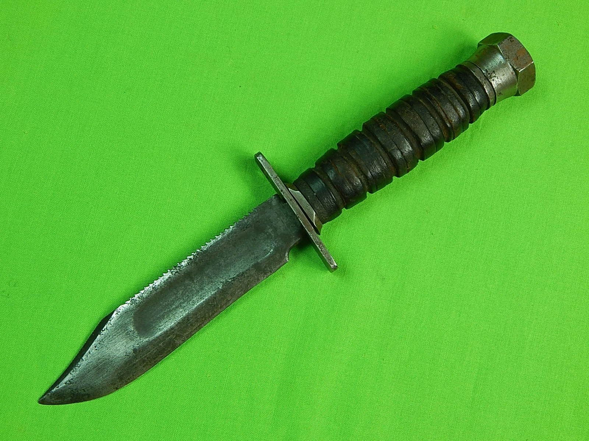 US Vietnam Era MILPAR Jet Pilot Survival Commando Military Fighting Kn ...