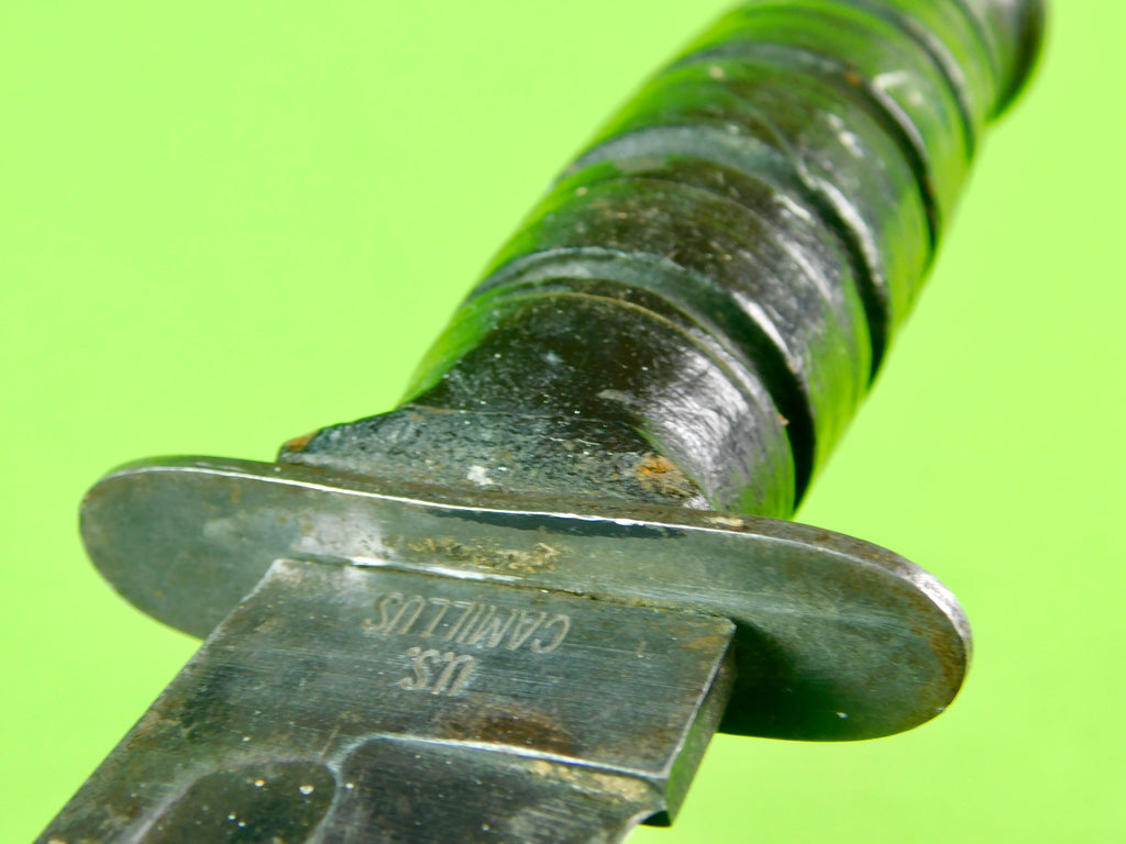 US Vietnam Era Vintage MK2 Camillus Fighting Knife – ANTIQUE & MILITARY ...