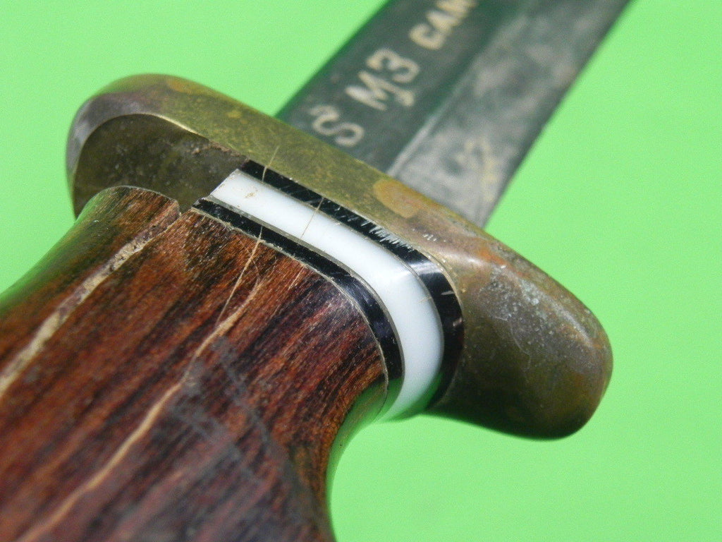 US WW2 Custom Made From Camillus M3 Blade marked THEATER Fighting Knif ...