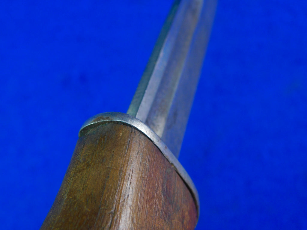 US WW2 Custom Made Handmade Sword Bayonet Blade Theater Fighting Knife ...