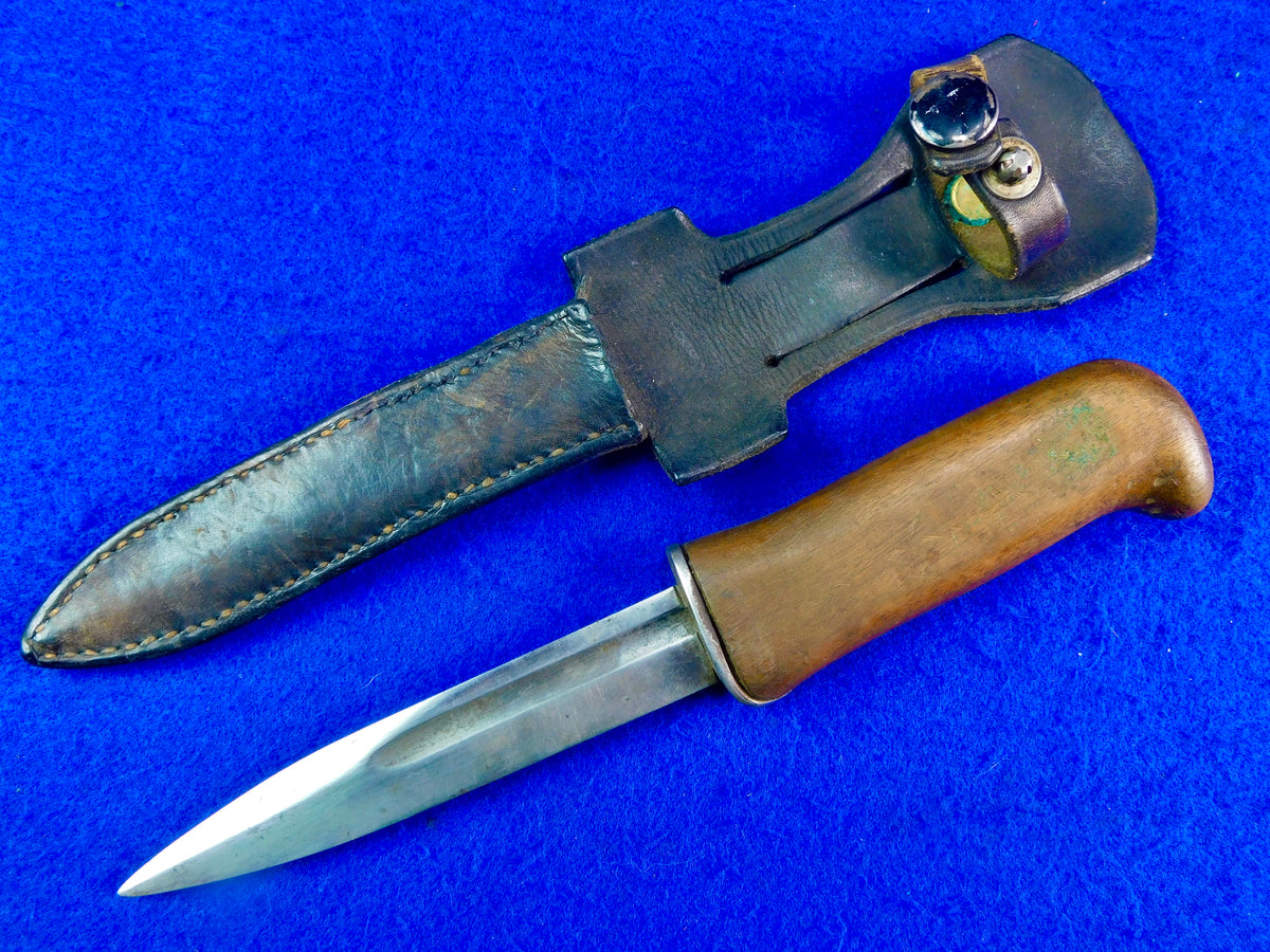 US WW2 Custom Made Handmade Sword Bayonet Blade Theater Fighting Knife ...