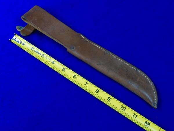 RARE US WW2 Leather Sheath Scabbard Case for USN Navy MK2 Fighting Kni ...