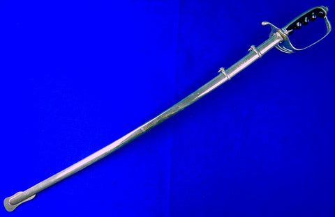 US WW2 Model 1902 German Made Presentation Engraved Officer's Sword w ...