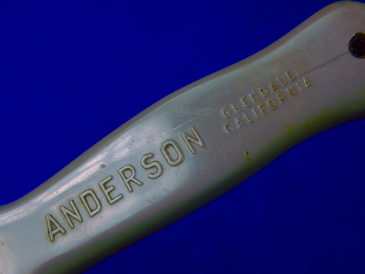 US WW2 WWII ANDERSON Sword Blade Fighting Knife w/ Sheath – ANTIQUE ...