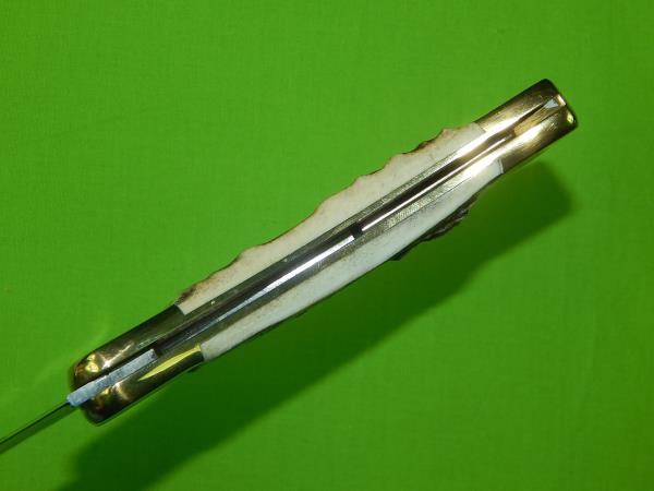 Vintage 1979 German Germany Puma 910 Prince Stag Folding Pocket Knife ...