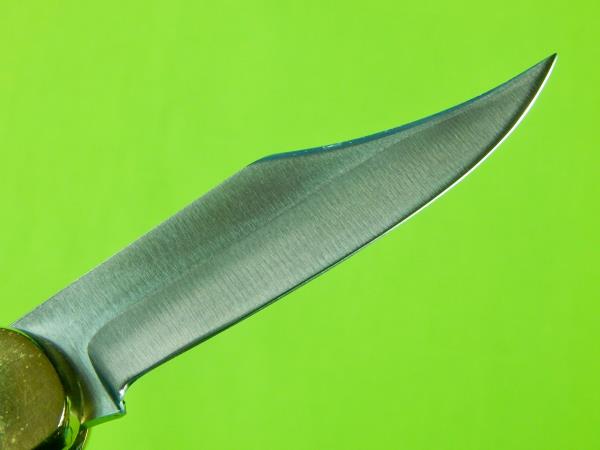 Vintage 1980 German Germany Puma 905 Duke Stag Folding Pocket Knife w ...