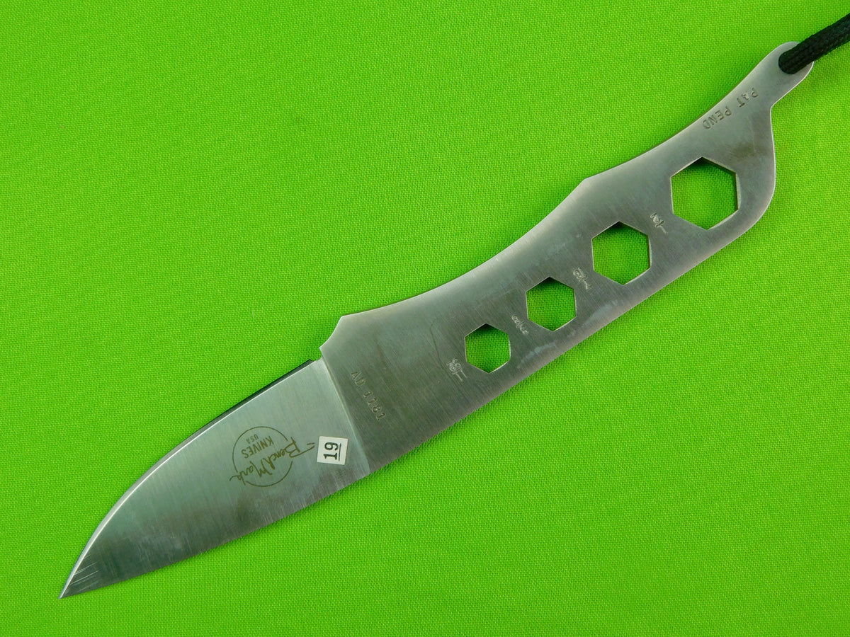 Vintage 1980s BenchMark SOS-B Fixed Blade Knife w/ Scabbard Box ...