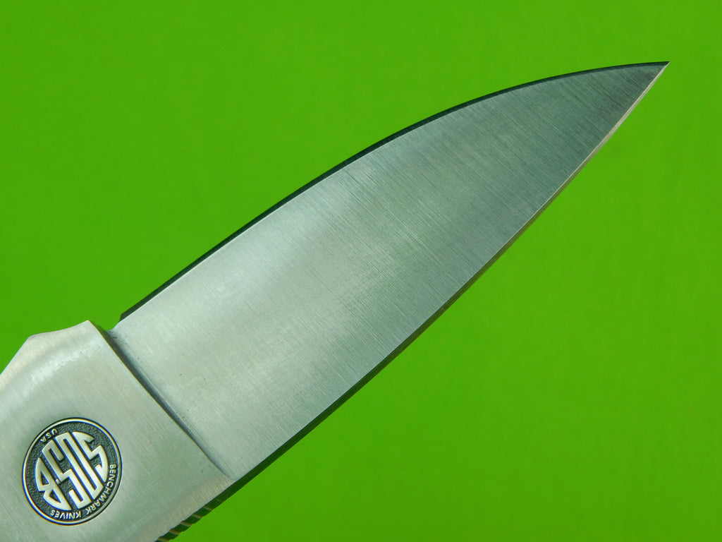Vintage 1980s BenchMark SOS-B Fixed Blade Knife w/ Scabbard Box ...