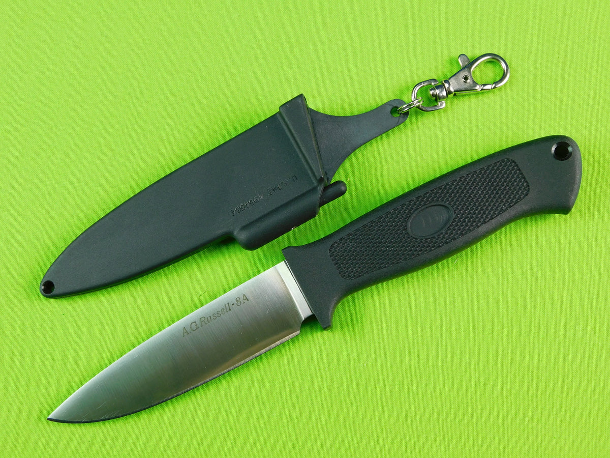 Vintage AG Russel - 8A Japan Japanese Boot Fighting Knife w/ Scabbard ...